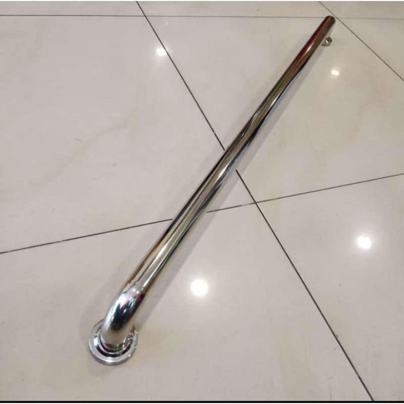 Jual pegangan betahtub Stainless 100 cm pegangan kamar mandi stainless ...