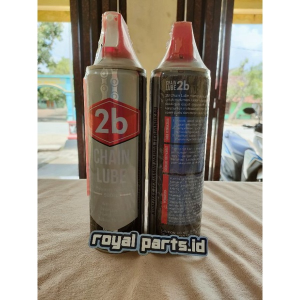 Jual chain lube 2B chain lube pelumas rantai jumbo 500ml | Shopee Indonesia