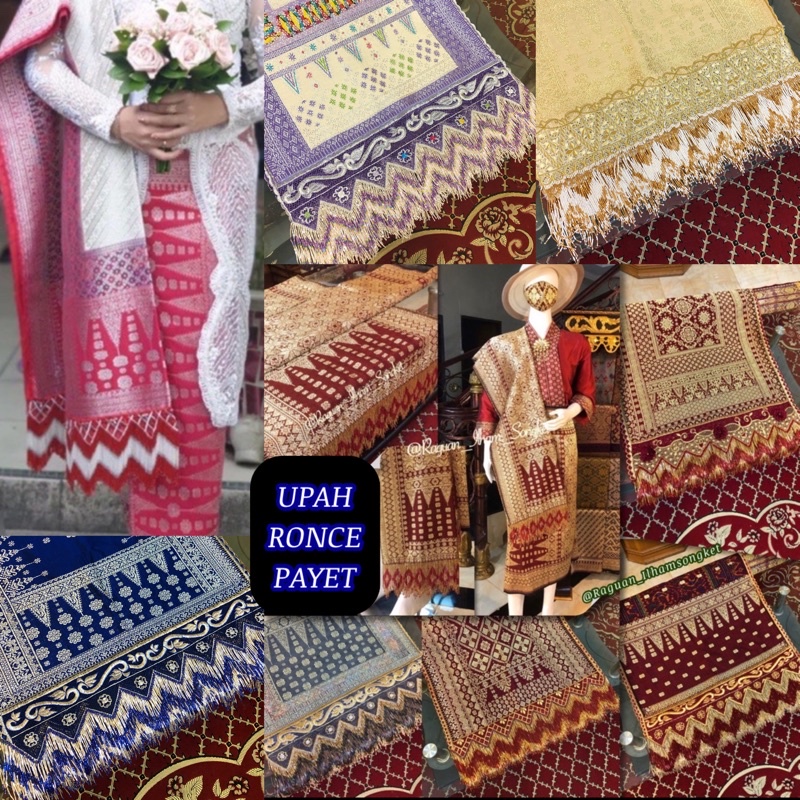 Jual TIDAK JUAL / UPAH RONCE /Harga Tidak Termasuk Songket /RONCE PAYET ...