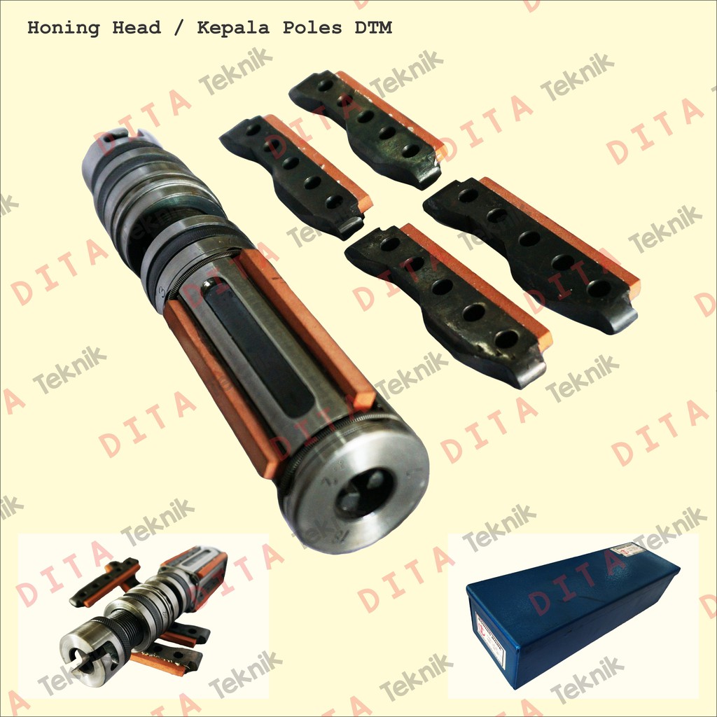 Jual Honing Head 60 - 80 mm Kepala mesin Poles DTM cylinder boring ...