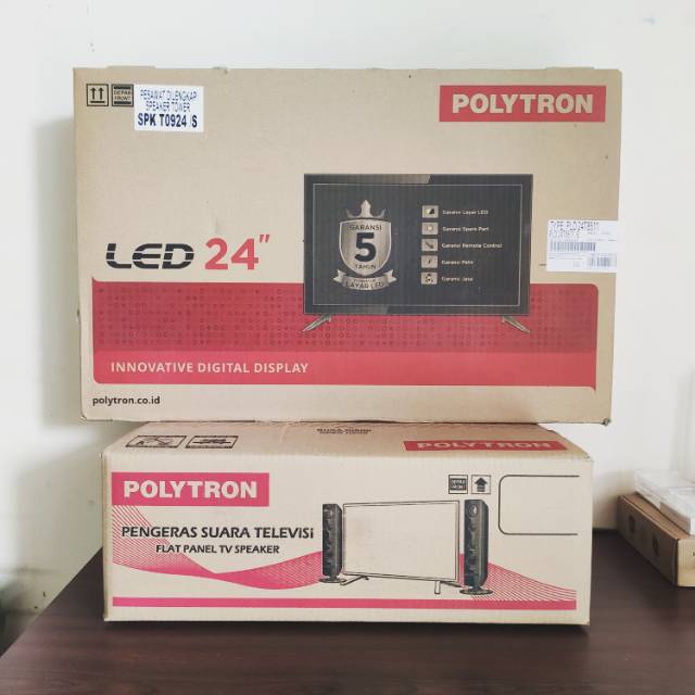 Jual LED TV Polytron 24 Inch PLD 24T8511 Plus Speaker | Shopee Indonesia