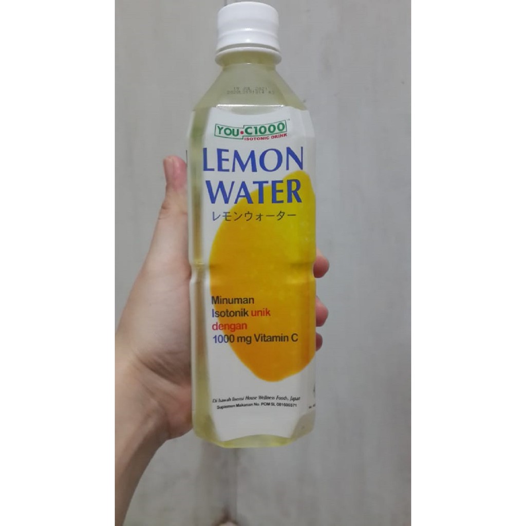 Jual YOU C1000 LEMON WATER Isotonic Drink - 500ML (Botol) | Shopee ...