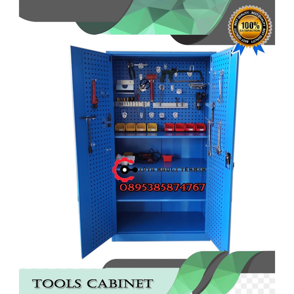 Jual Tools Cabinet Workstation - Lemari Perkakas - Lemari Mekanik / Tukang | Shopee Indonesia
