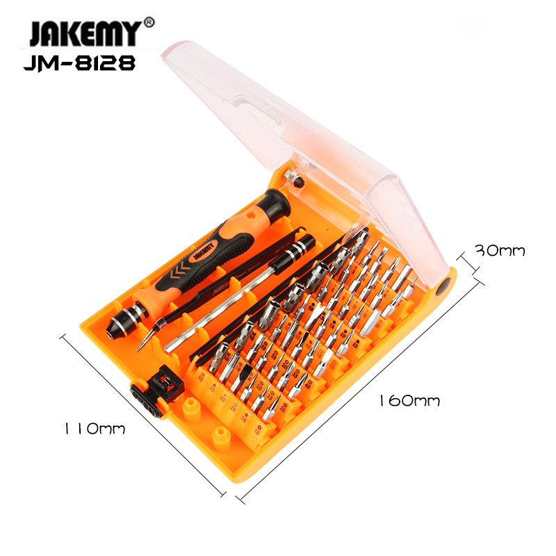 Jual Jakemy Obeng Set JM-8128 HP T3 T5 T6 Pentalobe P2 P5 Bintang 5 TS8 ...