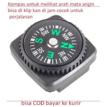 Jual Kompas untuk melihat arah mata angin bisa di klip kan di jam cocok ...