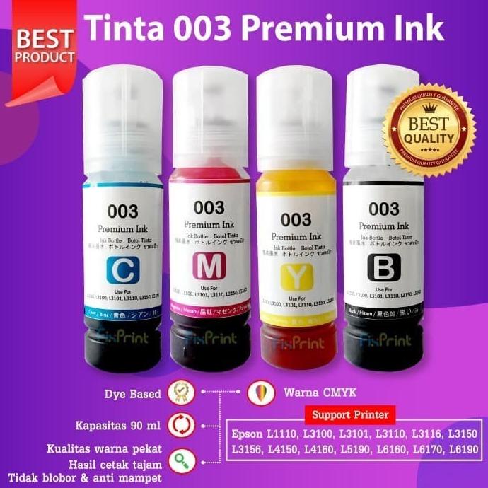 Jual Tinta Epson 003 Ink Cartridge T00V L1110 L3210 L3110 L3210 L5190 ...