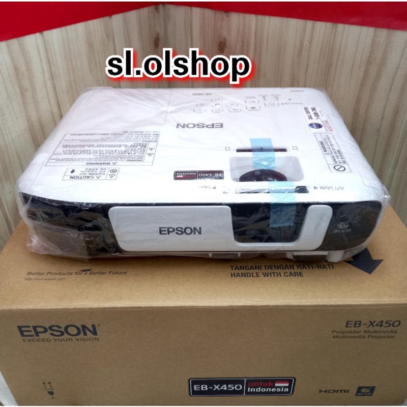 Jual PROYEKTOR EPSON EB-X450 XGA HDMI 3LCD | Shopee Indonesia