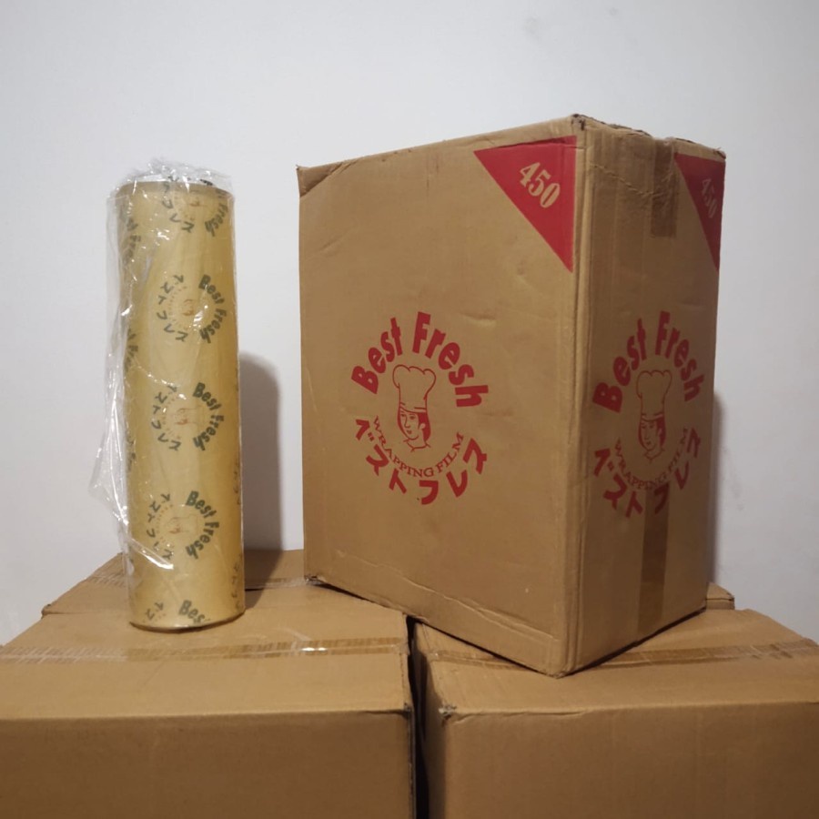 Jual Best Fresh Wrapping Film 35cm x 500m Plastik Wrap Makanan 500 ...