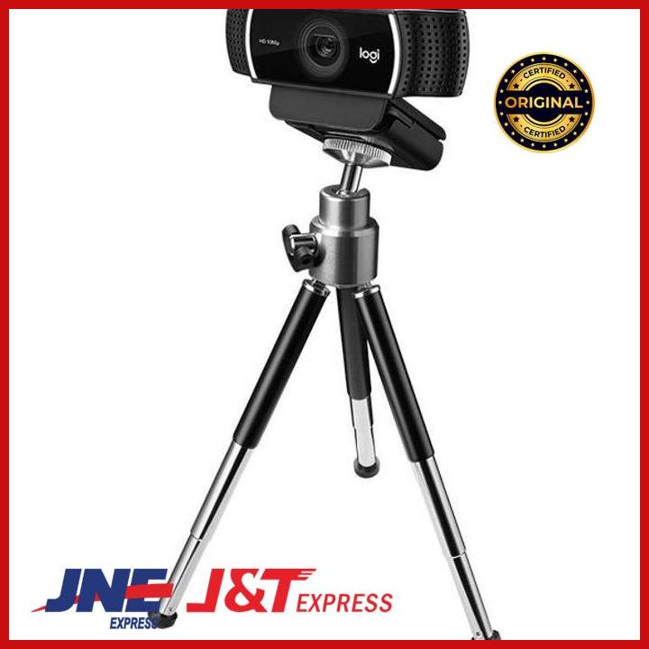 Jual Logitech C922 PRO STREAM Webcam Background Replacement + Tripod ...