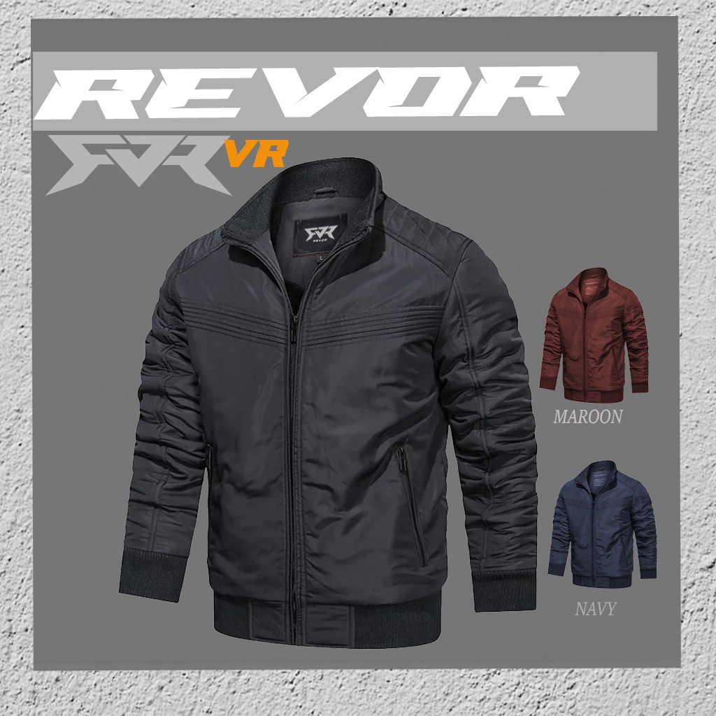 Jual Jaket Riders Revor VR Tebal Windproof | Shopee Indonesia