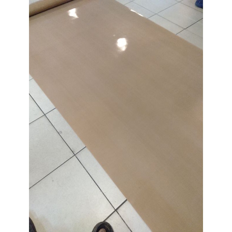 Jual kertas teflon lembaran kain tahan panas tebal 0.25 mm 1 meter x 1 meter | Shopee Indonesia