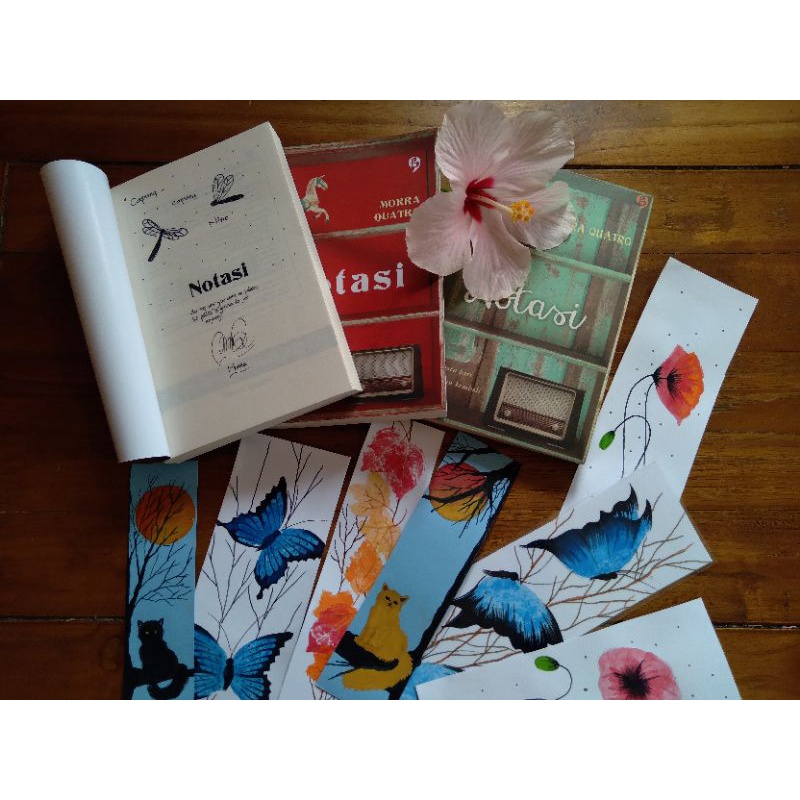 Jual PENJUALAN KHUSUS NOVEL NOTASI MERAH EDISI DOODLE + TANDATANGAN ...