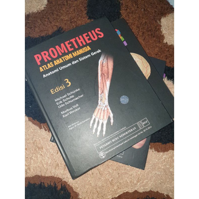 Jual PROMETHEUS ATLAS ANATOMI ORIGINAL EGC | Shopee Indonesia