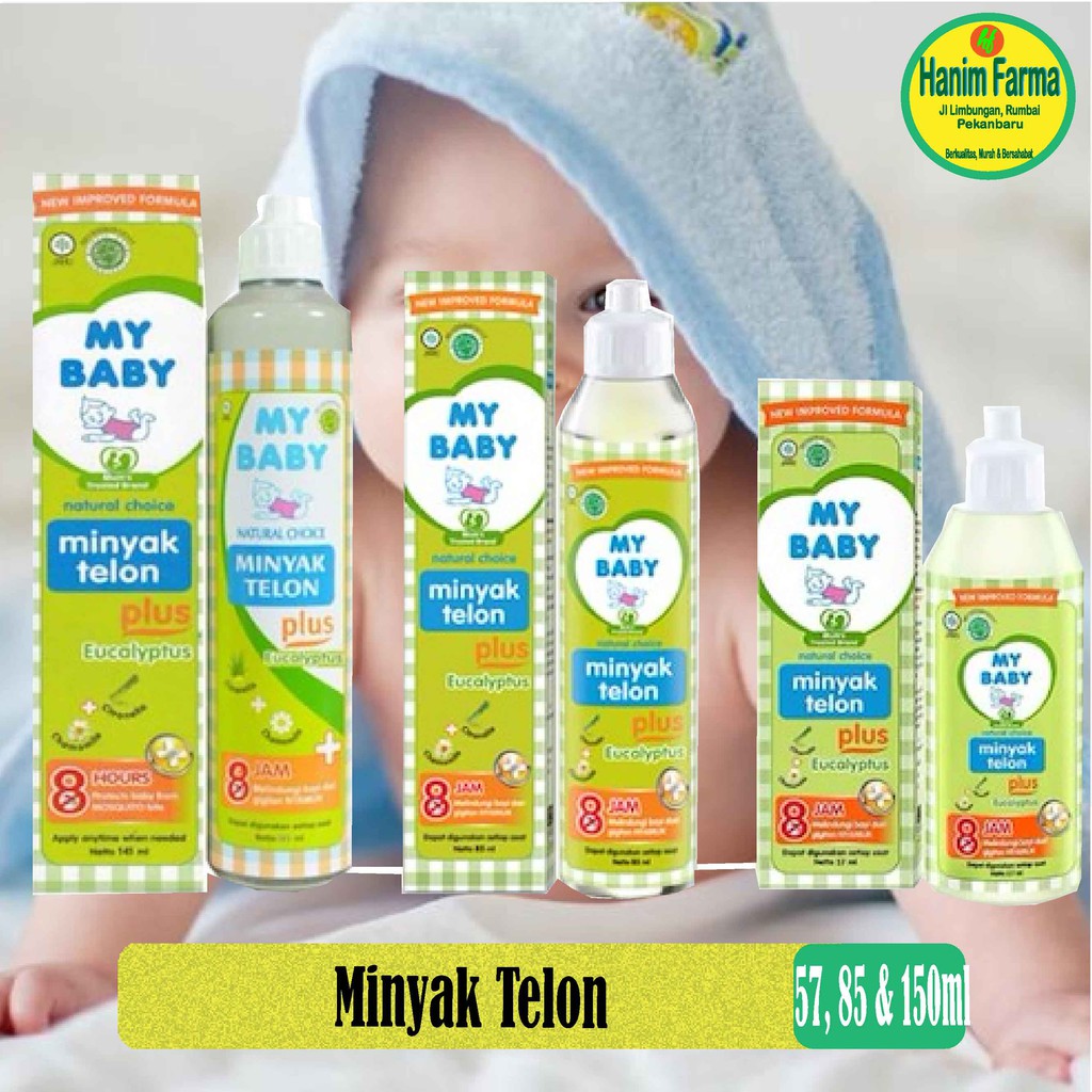 Jual MY BABY Minyak Telon Plus 8 Jam 150ml Eucalyptus & Lavender ...