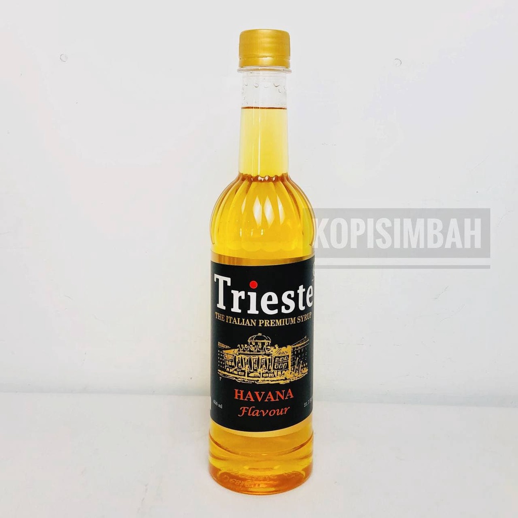 Jual Trieste Syrup Rasa Havana/Jamaica Rum Syrup Premium Italia Premium ...