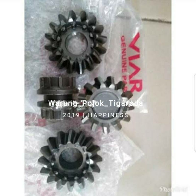 Jual Gear Set maju mundur gearbox viar karya roda tiga 150 200cc ...