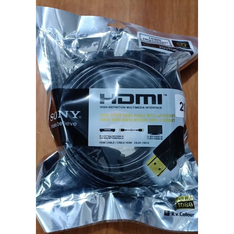 Jual Kabel HDMI 20M Sony - HDMI Cable 20 Meter Sony | Shopee Indonesia