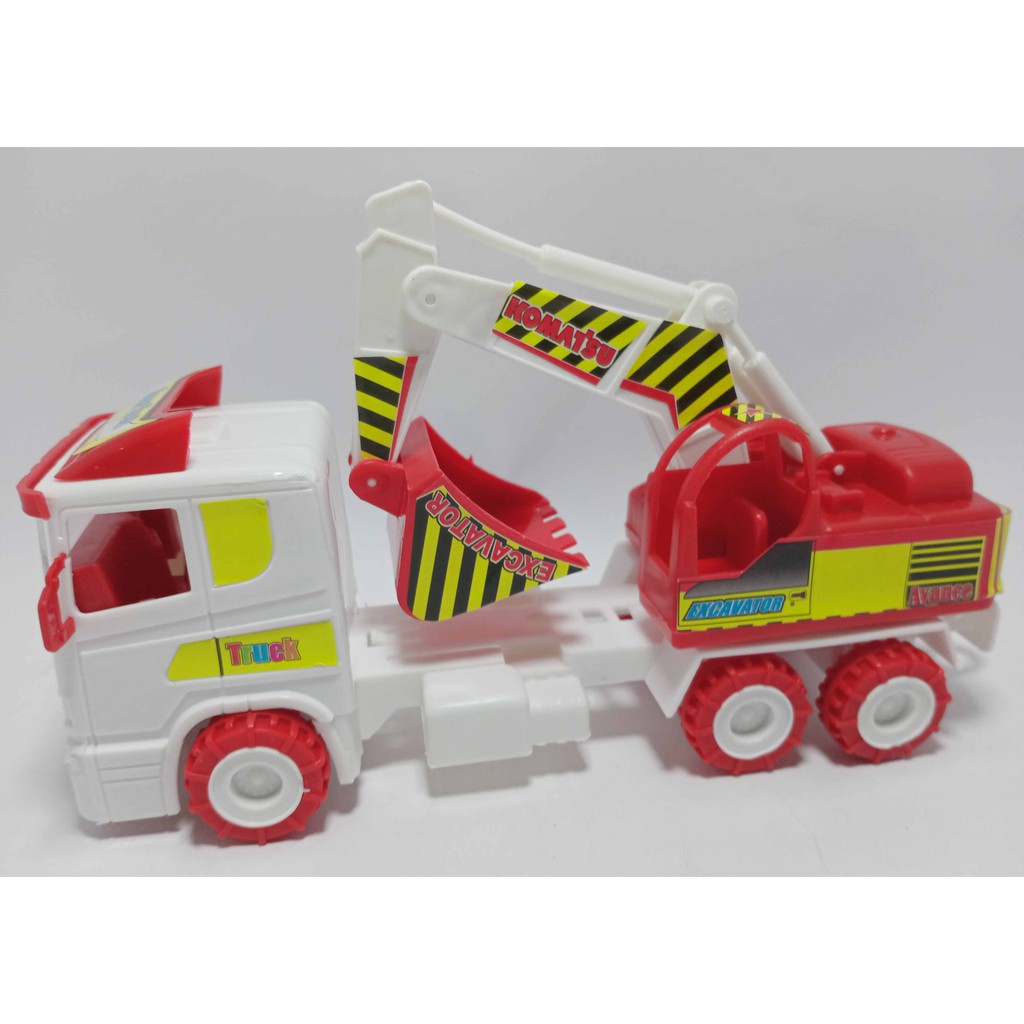 Jual MAINAN MOBIL BEGO Truk Konstruksi / Truk Exavator / Truk Cakruk ...