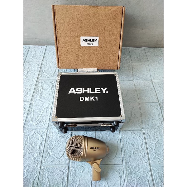 Jual Mic Dynamic Kick Bass Ashley DMK-1 DMK1 Microphone Ashley DMK 1 ...