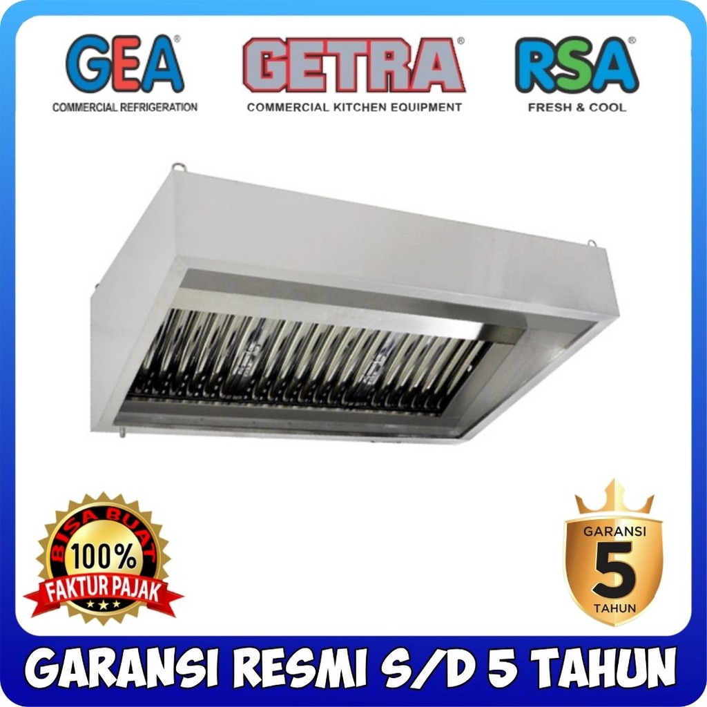 Jual WALL MOUNTED HOOD GETRA CH-150M ALAT PENGHISAP ASAP DAPUR 150 CM | Shopee Indonesia