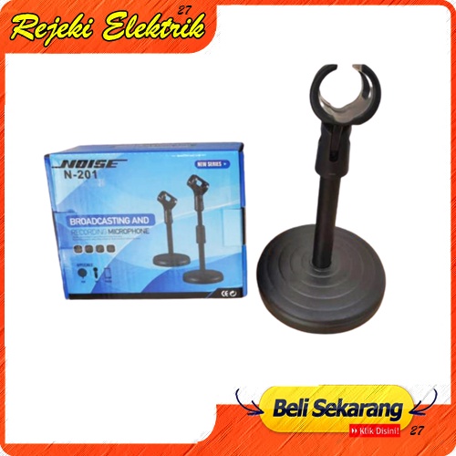 Jual Tiang Mic / Stand Mic / Microphone Stand NOISE 201 - Tiang Mic ...