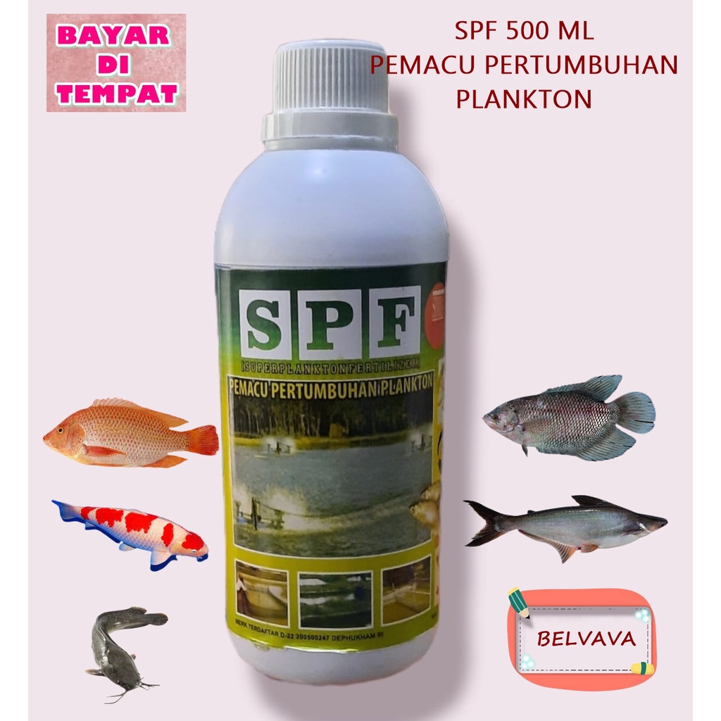 Jual SPF PLANKTON 500ML - PEMACU PERTUMBUHAN PLANKTON VITAMIN IKAN ...