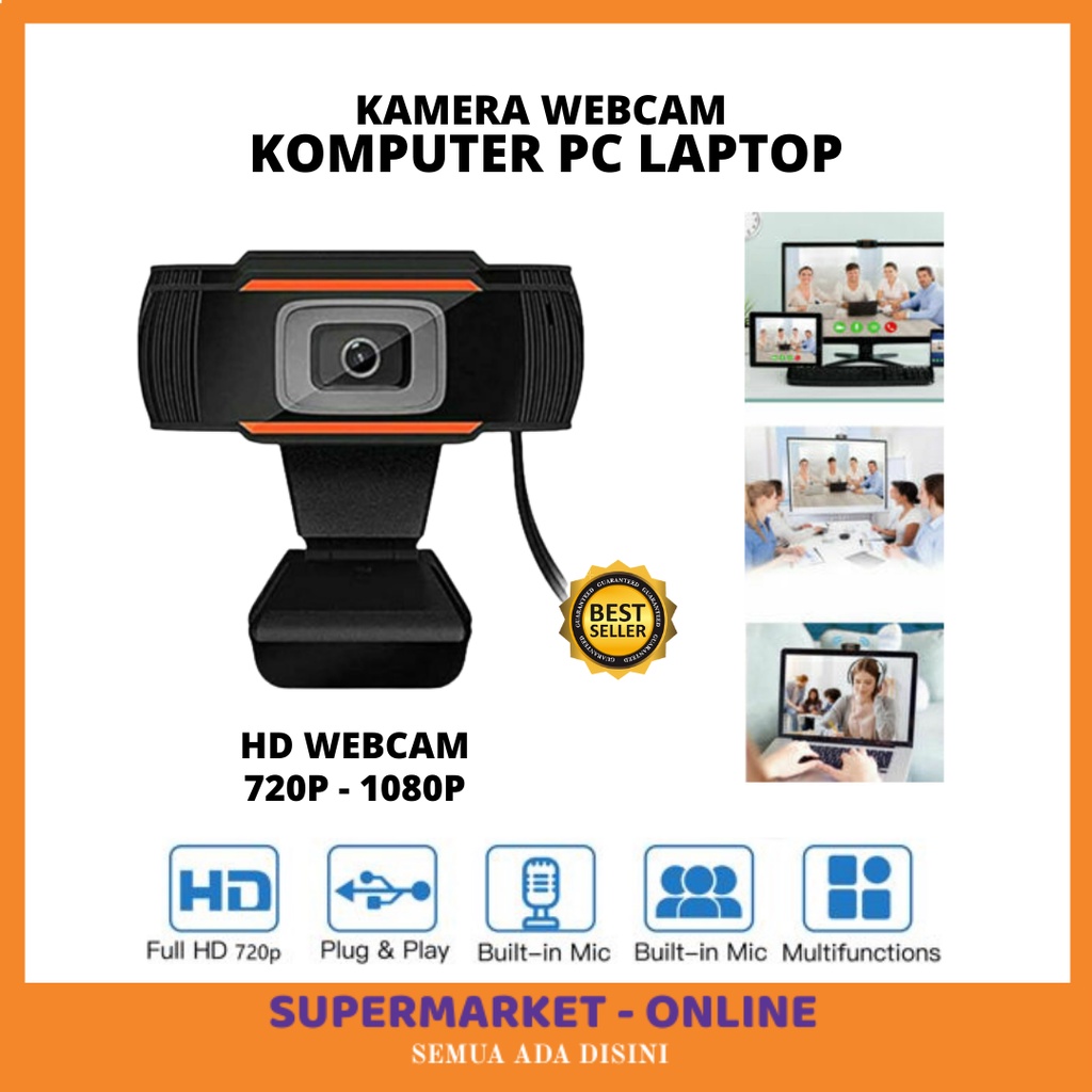 Jual PROMO Kamera Web Cam Webcam PC Komputer Computer Laptop Notebook ...