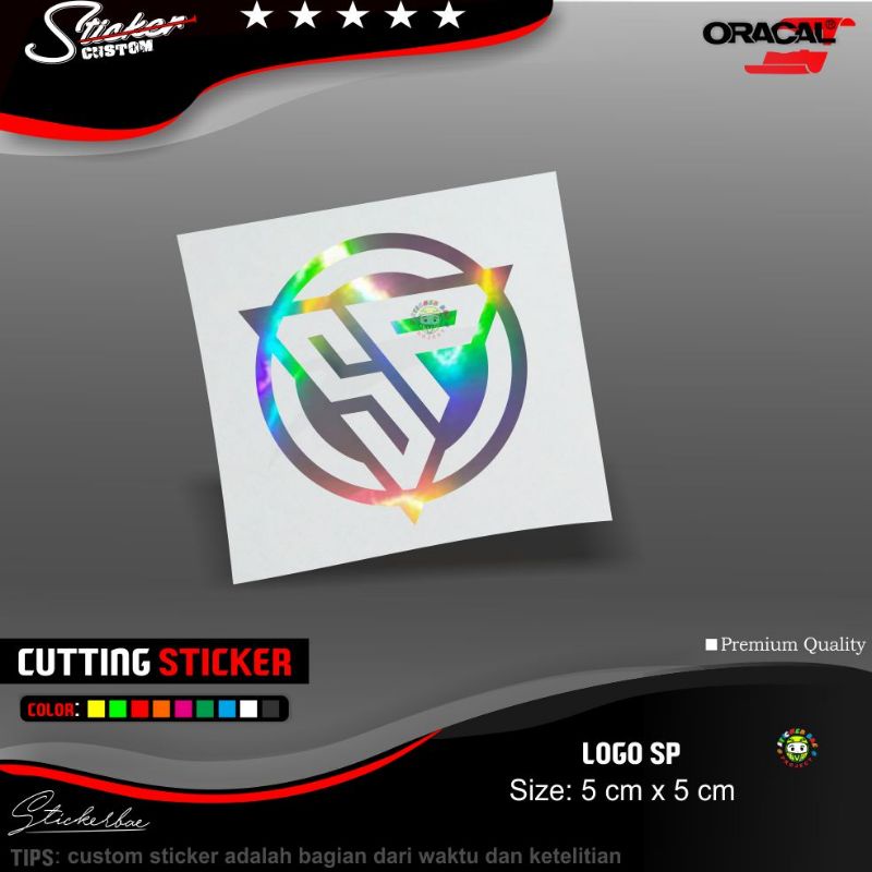 Jual stiker sp logo speed people stickerr cutting 1pcs stiker viral ...