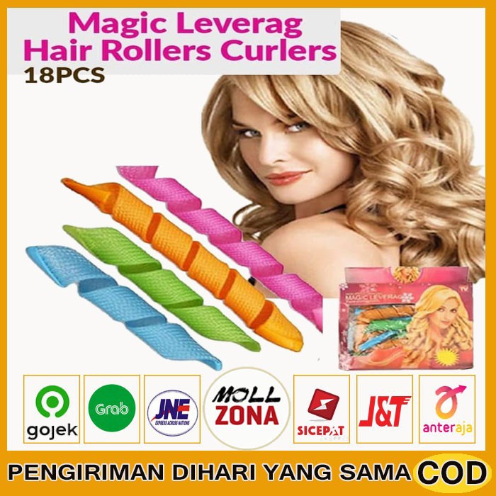 Jual MAGIC LEVERAGE ALAT KERITING INSTANT CURLY HAIR CURLER PENGIKAL ...