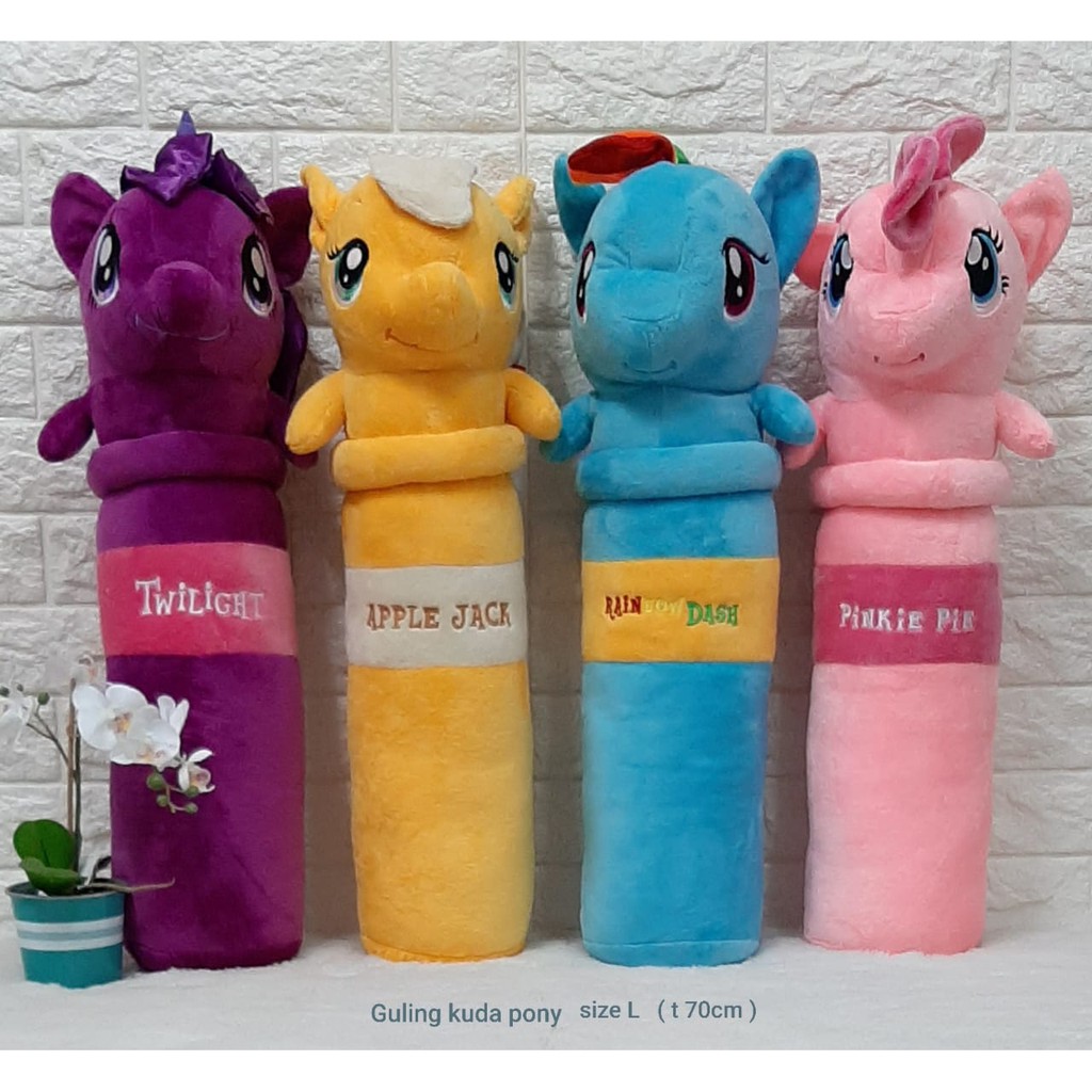 Jual Boneka Guling Little Pony Size 70cm/guling kuda pony/Bantal Boneka ...