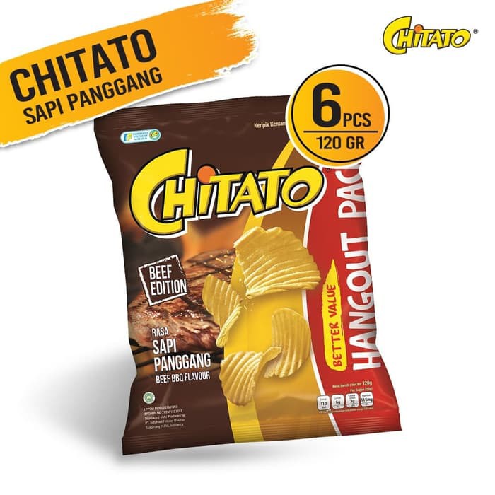 Jual Chitato Sapi Panggang 120 Gr 6 Pcs | Shopee Indonesia