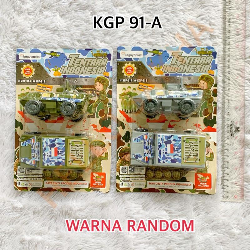 Jual MAINAN KGP 91A MOBIL TENTARA INDONESIA ARMY MILITER MILITARY ...
