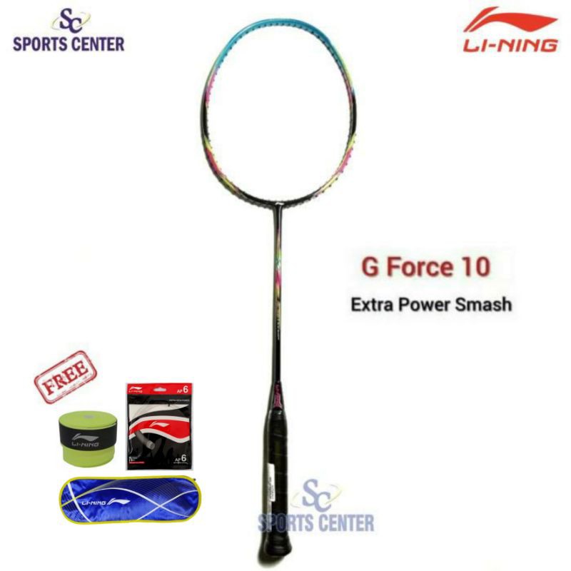 Jual Best Deal !!! New Raket Badminton Lining G Force 10 / G-Force 10 ...