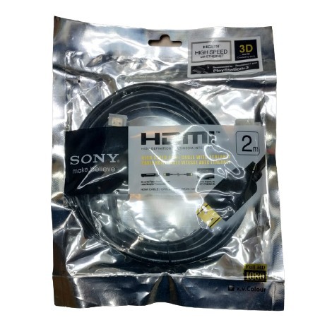 Jual KABEL HDMI SONY MALE TO MALE (2M) | Shopee Indonesia