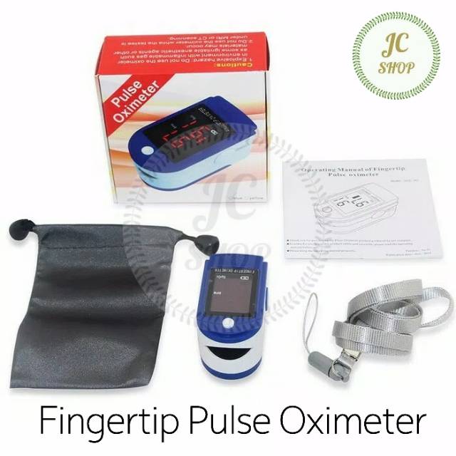 Jual Fingertip Pulse Oximeter / Alat Ukur Pengukur Saturasi Oksigen ...