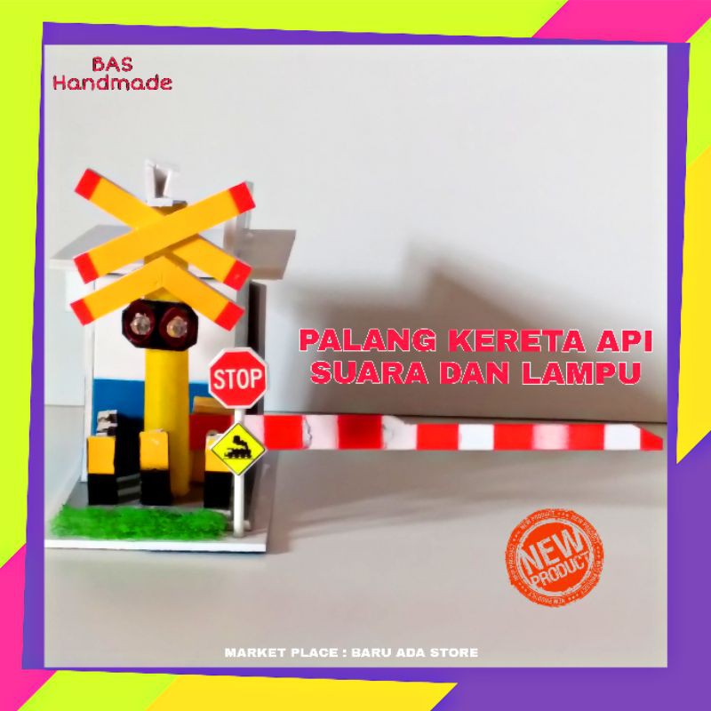 Jual MINIATUR PALANG PINTU KERETA API DENGAN SUARA DAN LAMPU | Shopee ...