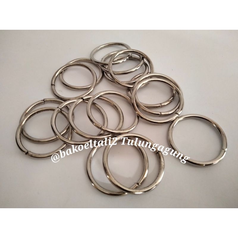 Jual Ring bulat besi dekorasi tas 3cm. | Shopee Indonesia