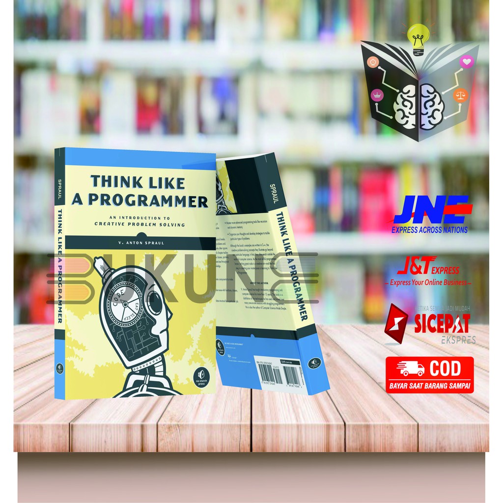 Jual Buku Think Like a Programmer: An Introduction to Creative Problem Solving (English ...