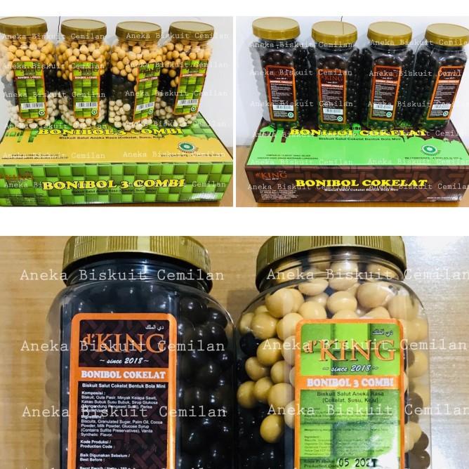 Jual Cokelat Bonibol D King Isi 4 Toples | Shopee Indonesia