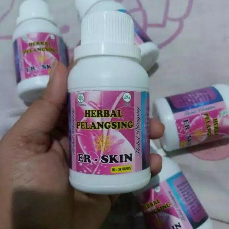 Jual Herbal Pelangsing Erskin / Er-Skin Pelangsing isi 30 Terbaru ...