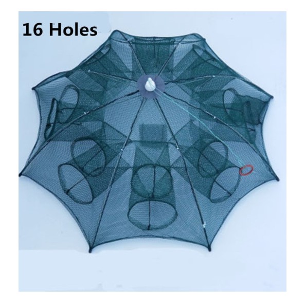 Jual Jaring pancing ikan udang automatic folding umbrella fishing net ...