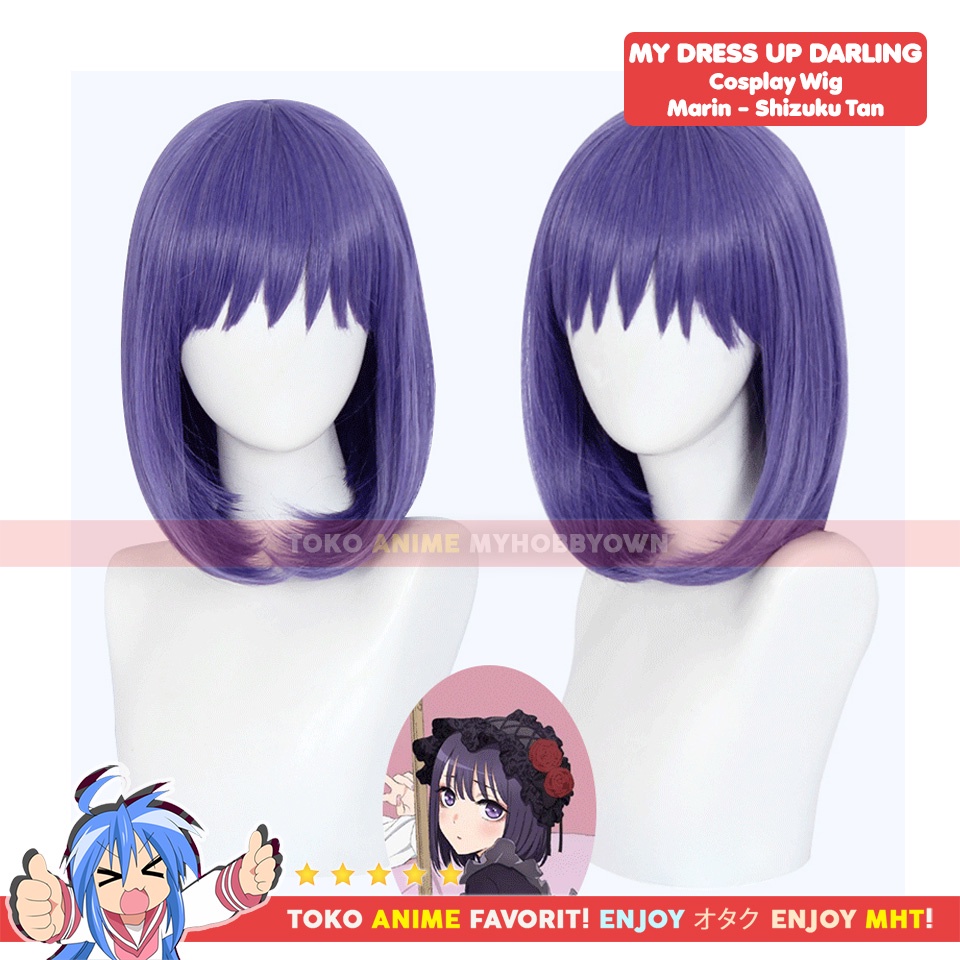 Jual Wig Rambut Palsu Cosplay Anime My Dress Up Darling : Shizuku-tan ...