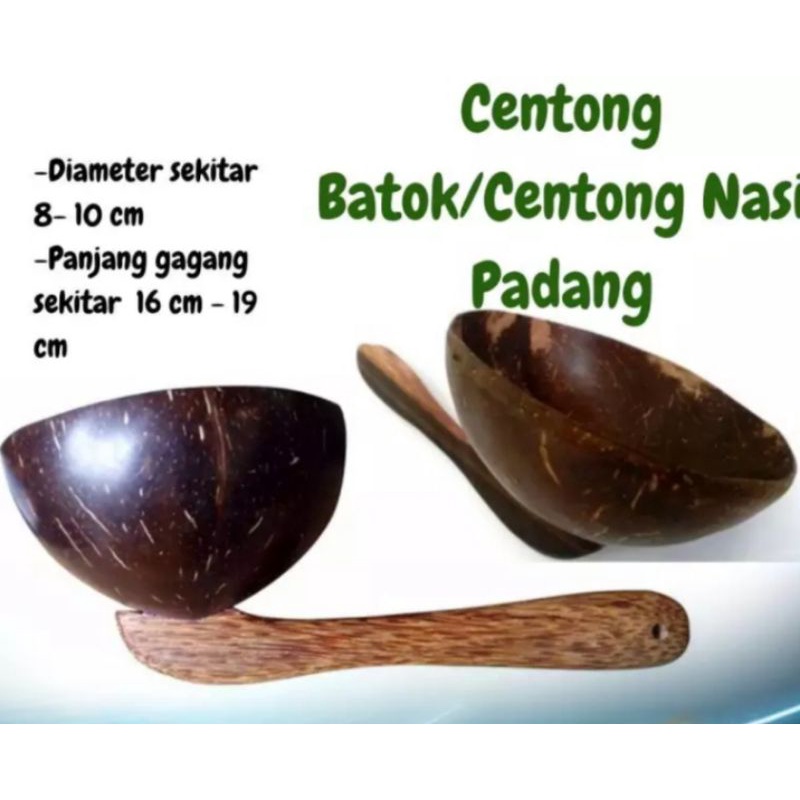 Jual Centong Nasi Padang /centong batok kelapa | Shopee Indonesia