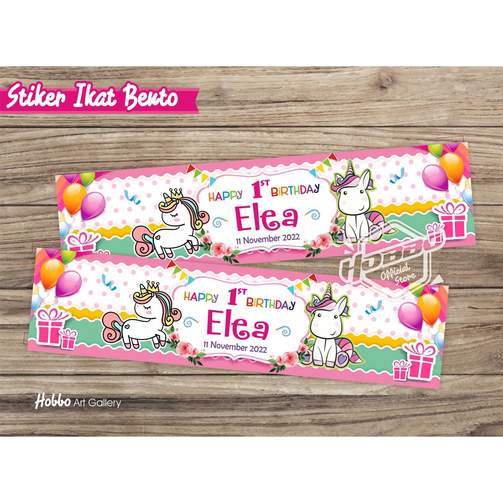 Jual Stiker Bento - Belt / Ikat Bento, Mika Box, Box makanan | Shopee ...