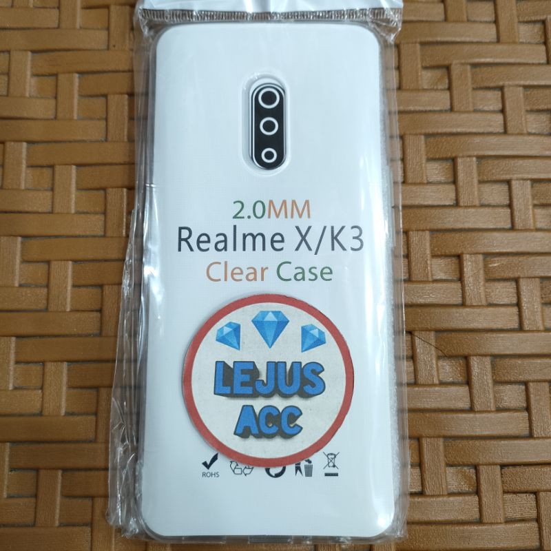 Jual Oppo K3 Silikon Jelly Case Casing Bening Tebal 2.0mm | Shopee ...
