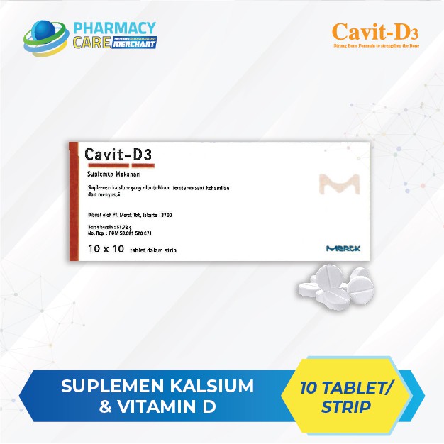 Jual CAVIT D3 TAB | Shopee Indonesia