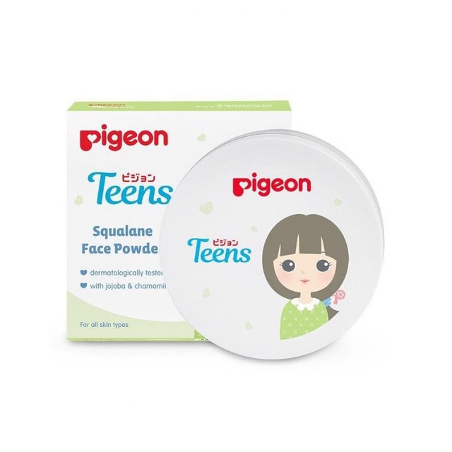 Jual PIGEON TEEN Squalane Face Powder / 12gr | Shopee Indonesia
