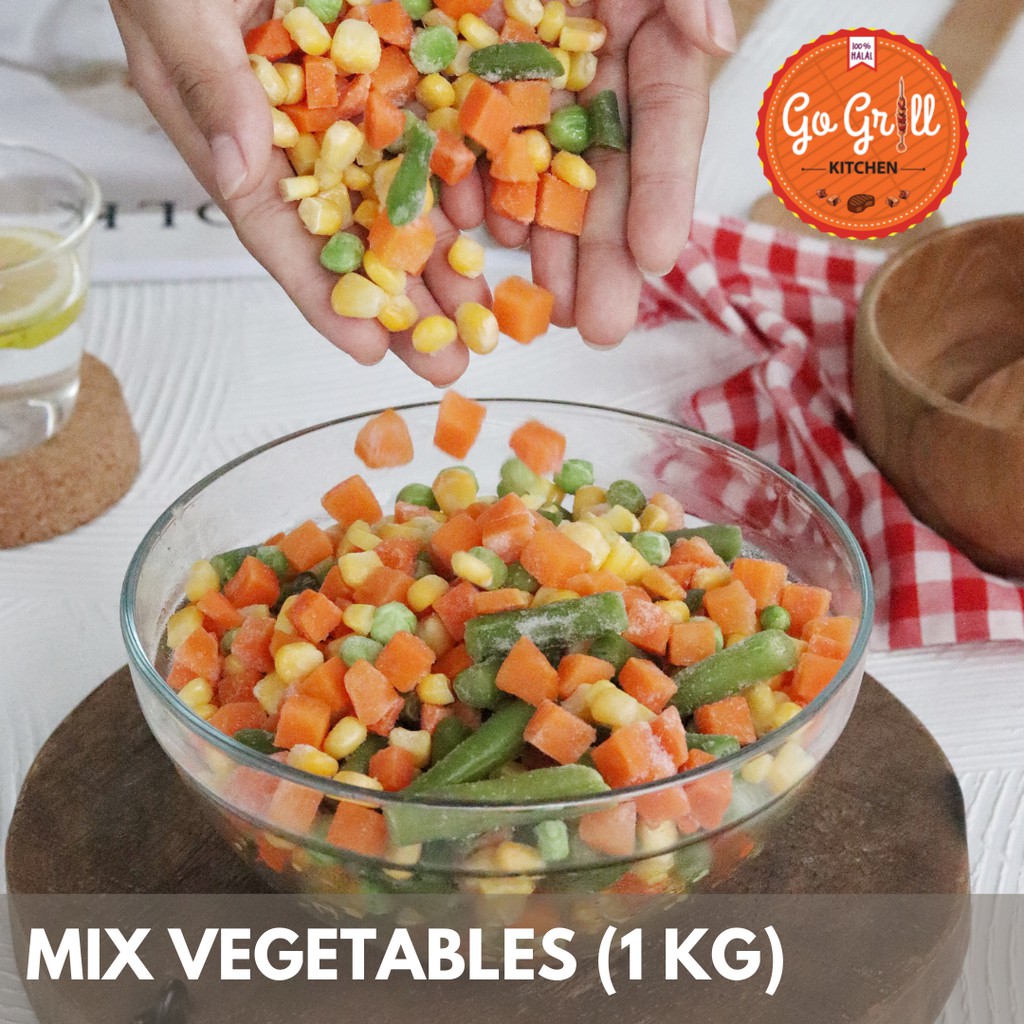 Jual Mix Vegetables FRESH (1 KG) | Shopee Indonesia