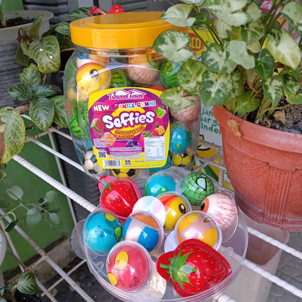 Jual PERMEN GUMMI KARAKTER / MIX FLAVOUR CANDIES / PERMEN LUNAK VIRAL ...