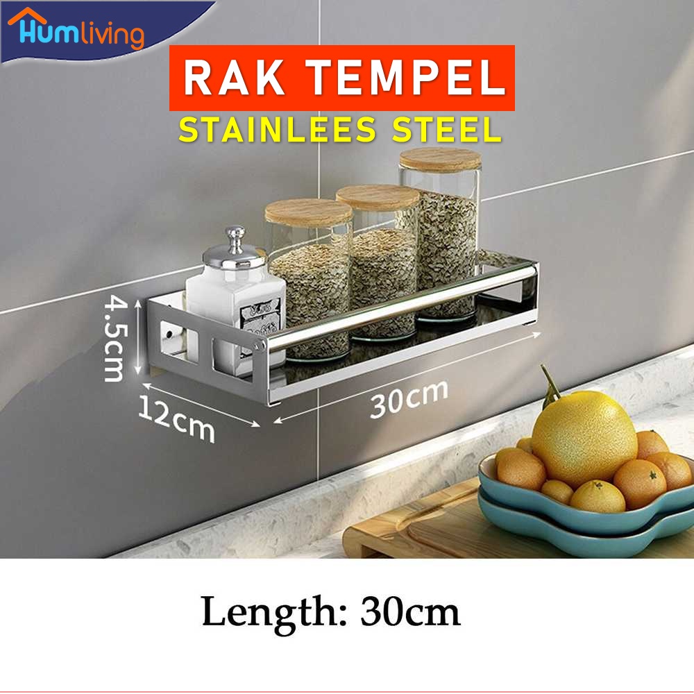 Jual Rak Gantung/Tempel Stainless/Stenlis Steel Serbaguna, Multifungsi ...